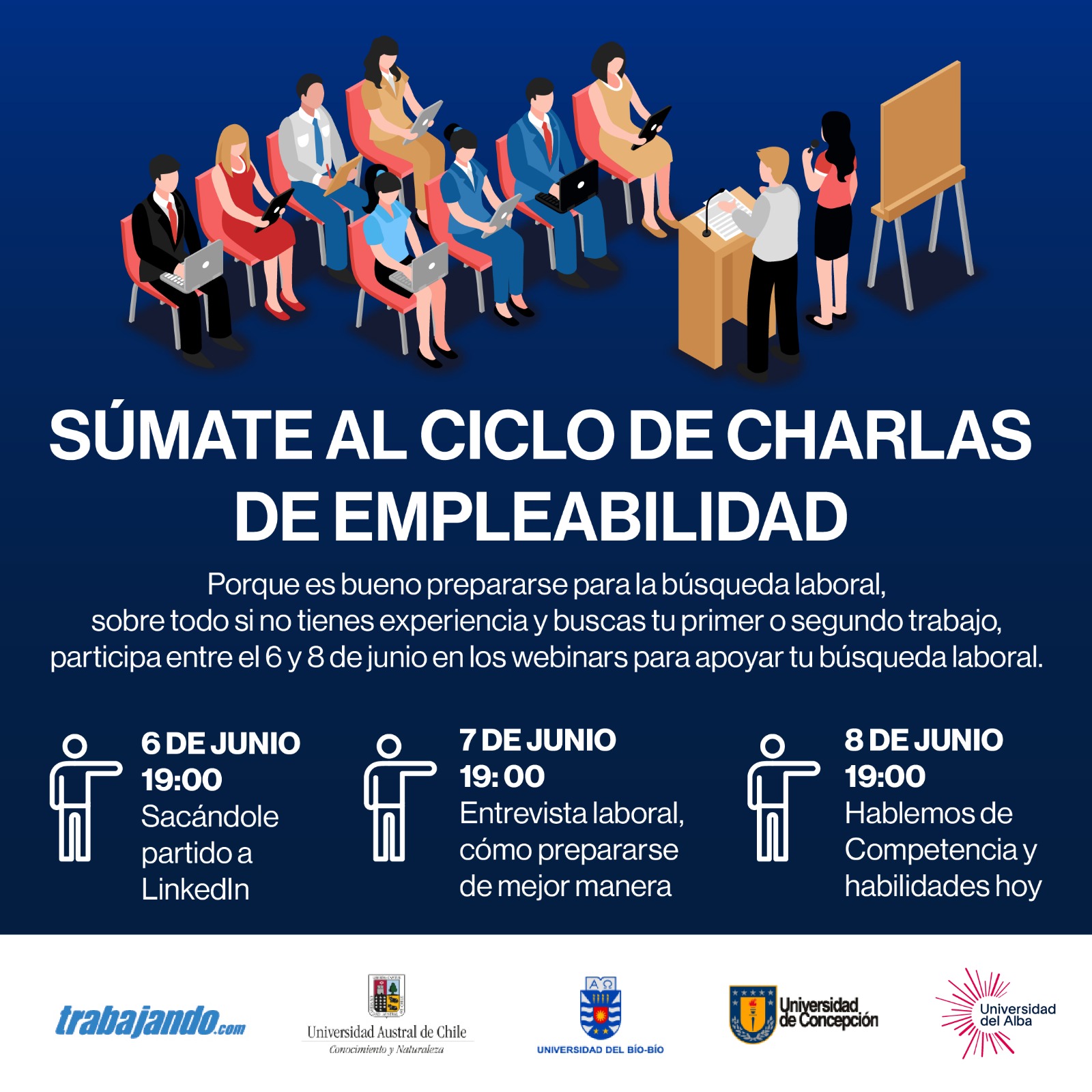 Trabajando.com dictará charlas gratuitas para integrantes de Red Alumni ...